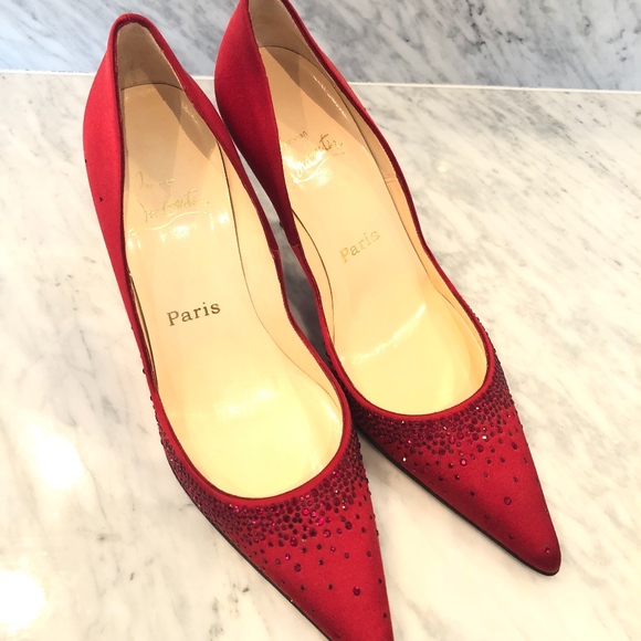Christian Louboutin | Shoes | Brand New Christian Louboutin Red Pointy ...